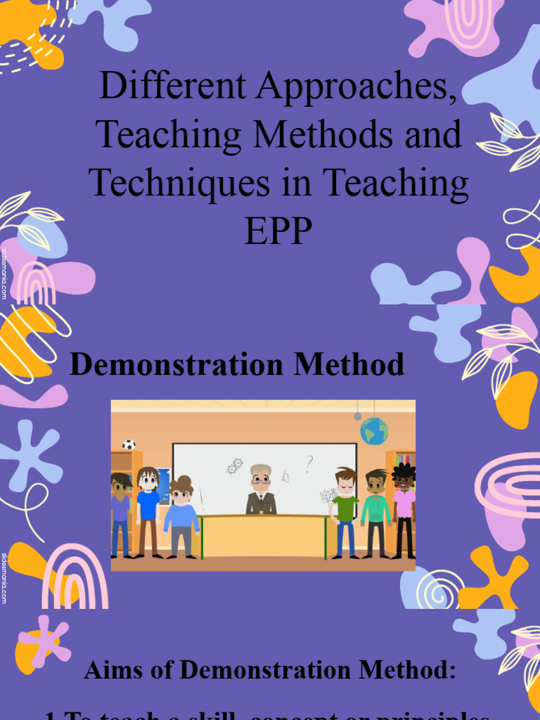 Demontration Method and Cooperative Learning | PDF | Learning | Teaching Method
