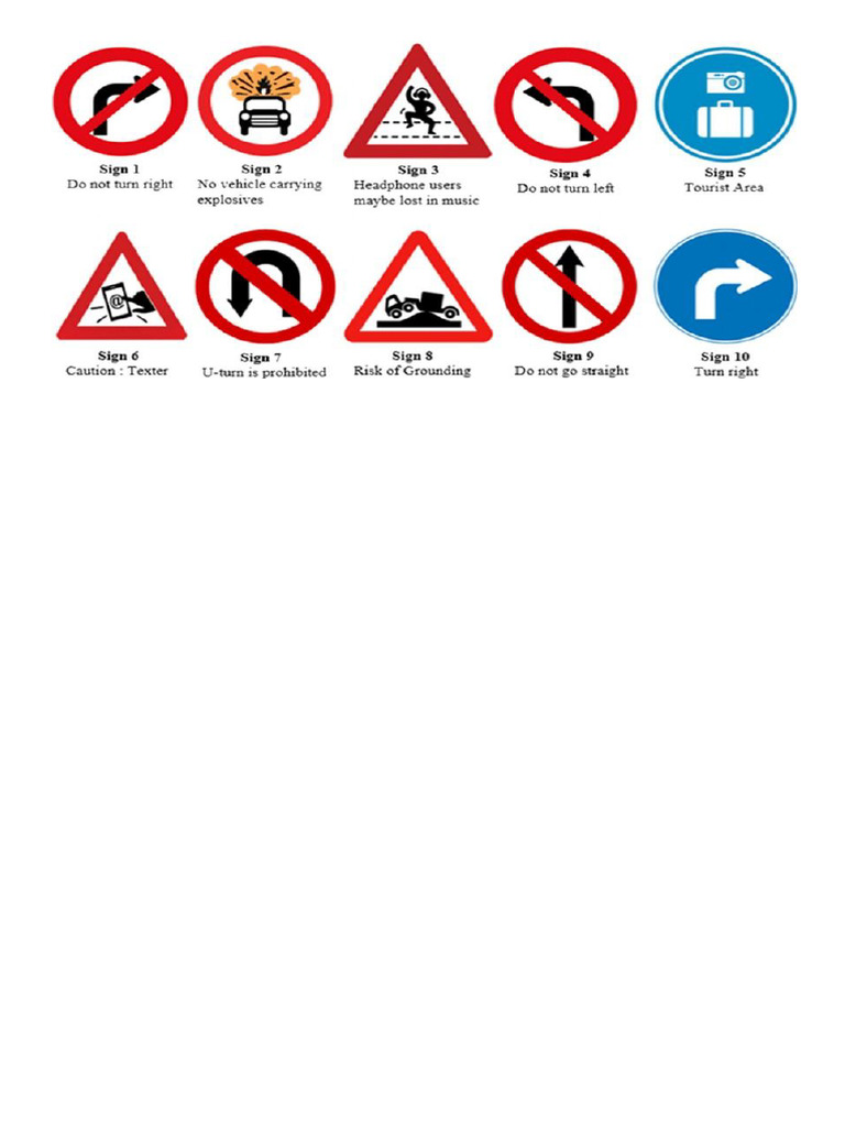 Elijah's Safety Signs | PDF