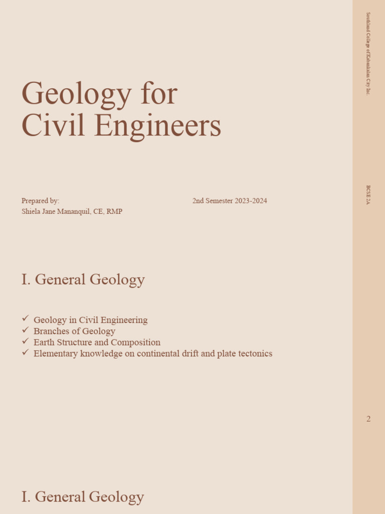 Finals Geology For Civil Engineers | PDF | Waves | Structural Geology