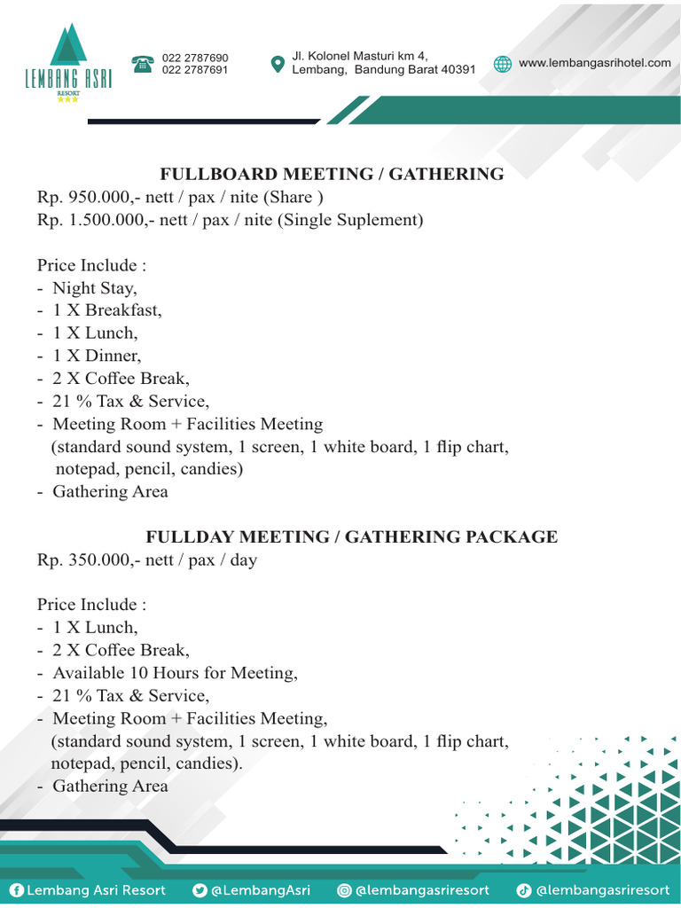 Meeting Gathering Package - Compressed | PDF