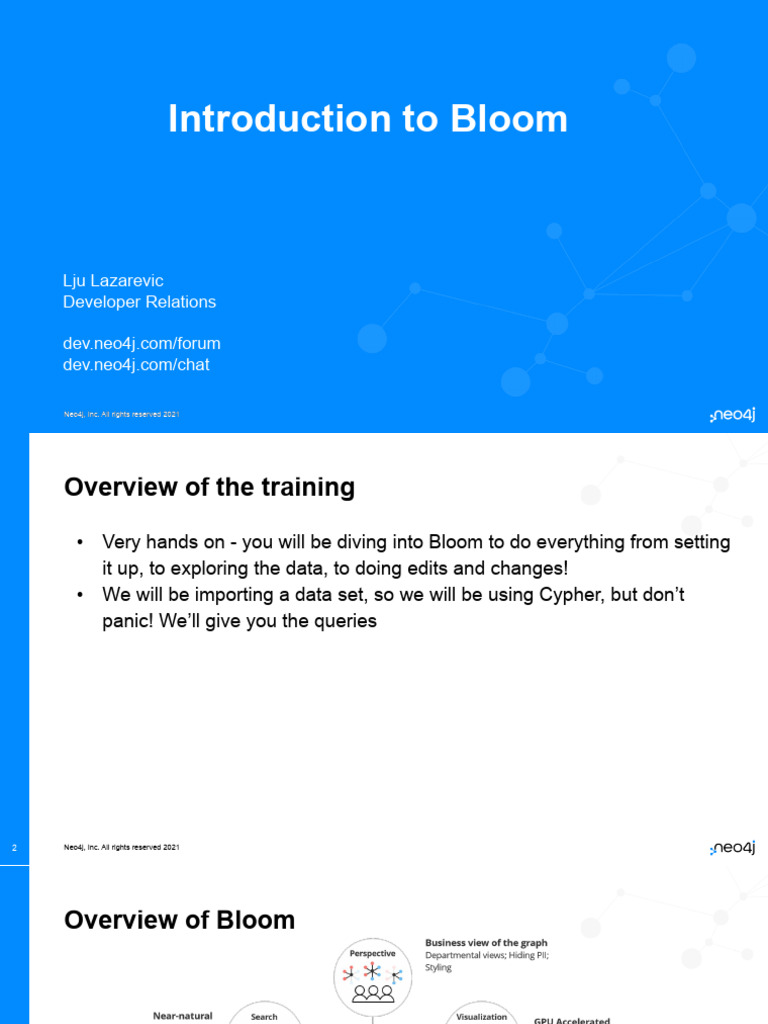 Introduction To Bloom | PDF | Databases | Information Technology