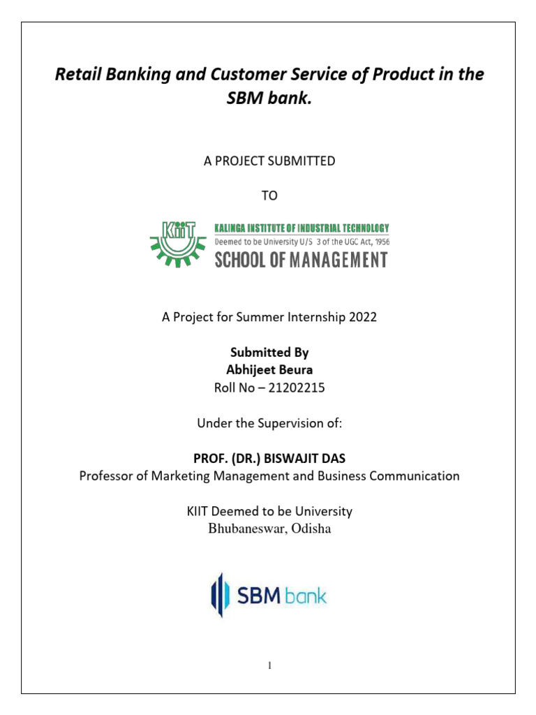 Final -Sip Report 2022 | PDF | Business