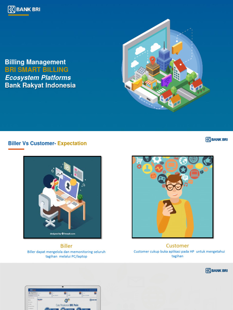 Sosialisasi BRI Smart Billing | PDF