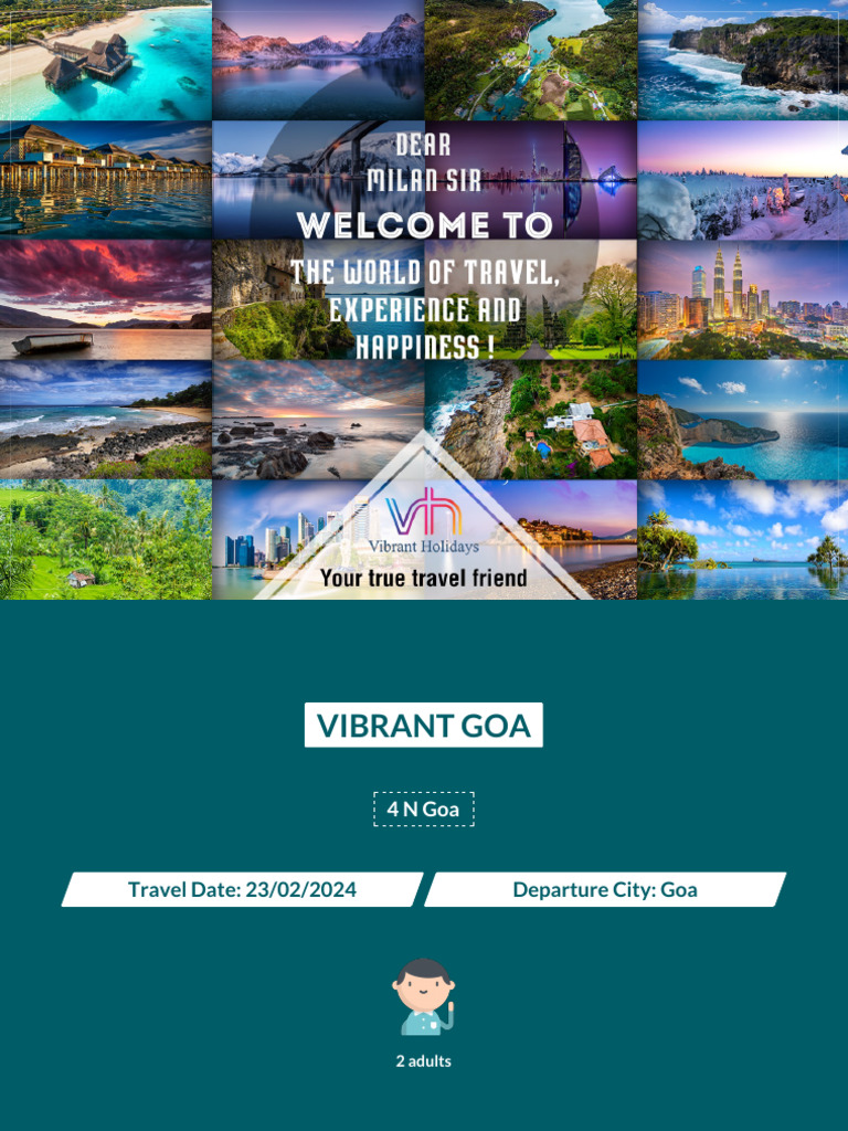 Vibrant Goa - Land Package | PDF | Travel Visa | Hotel
