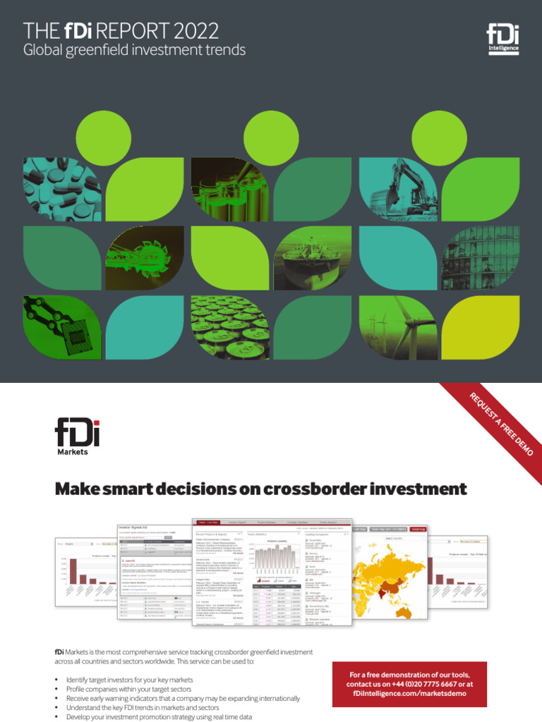 ThefDiReport2022 - Global Greenfield Investment Trends | PDF | Foreign ...