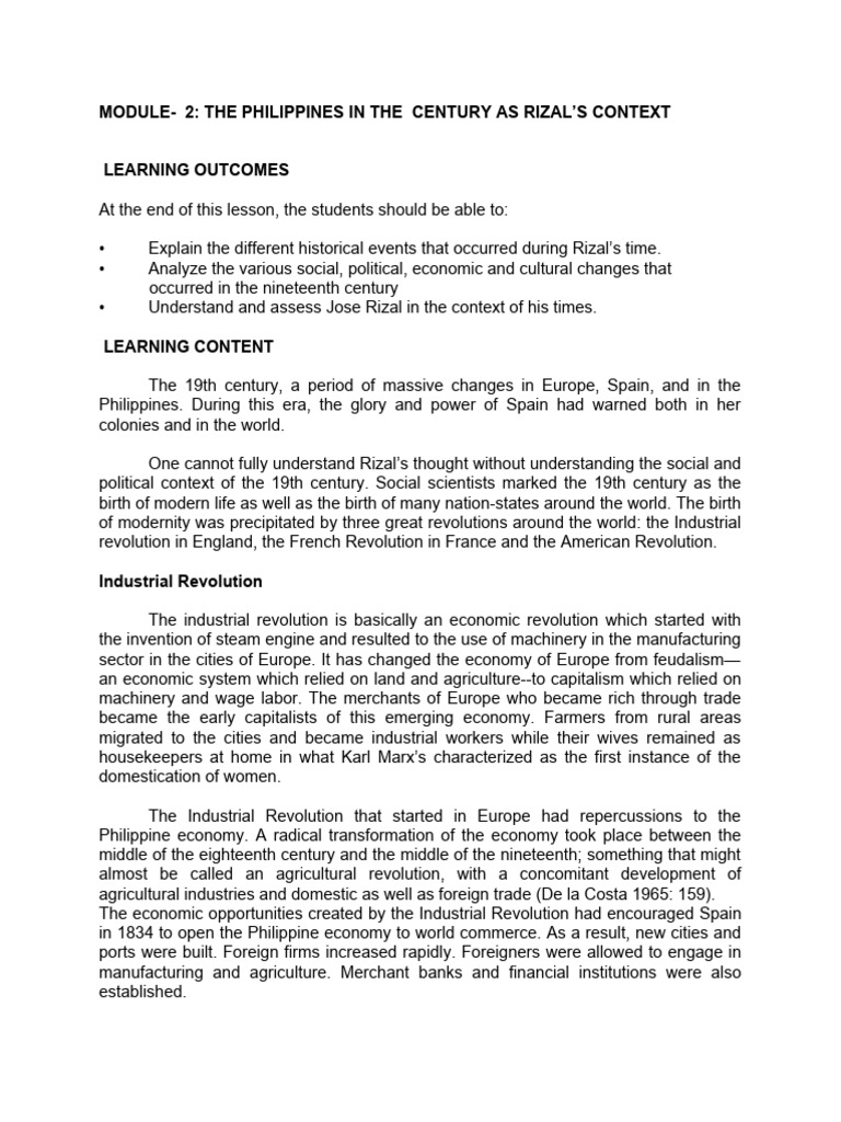 Module 2 | PDF | Philippines | Spain