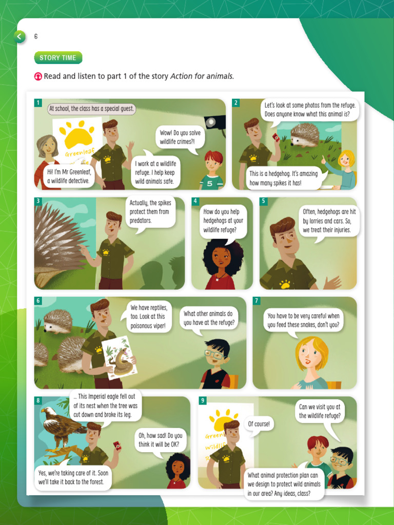 CLIL Biology: Action for Animals | PDF | Cell (Biology) | Plants