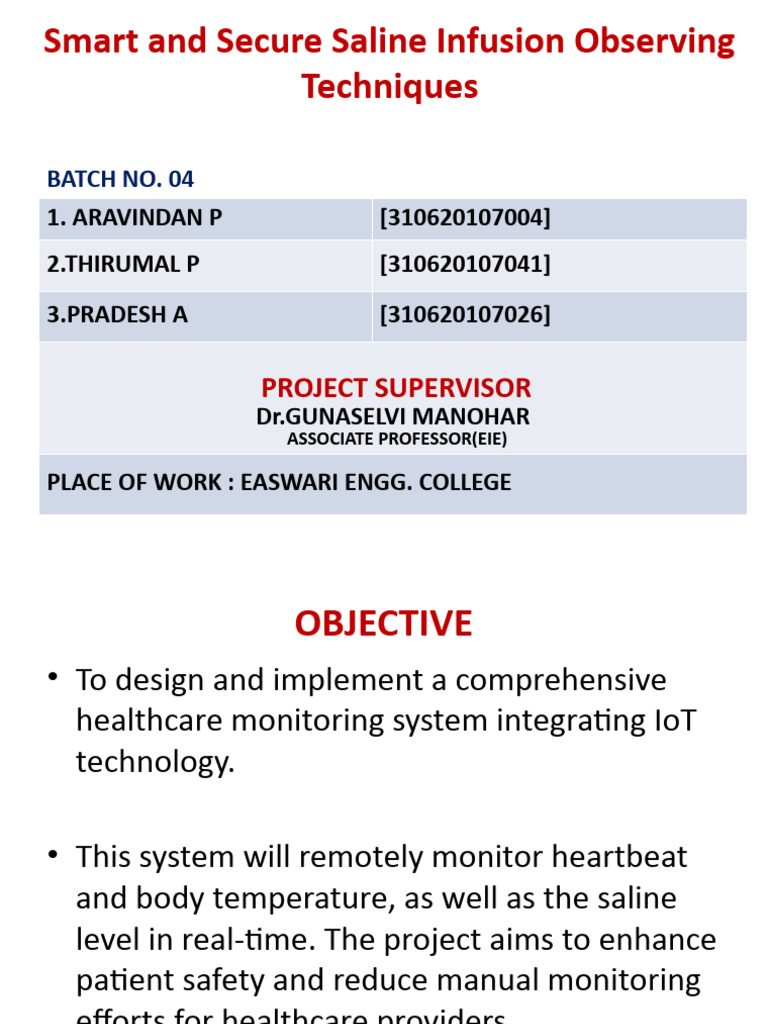 First Review - Batch 4 | PDF | Internet Of Things | Computing