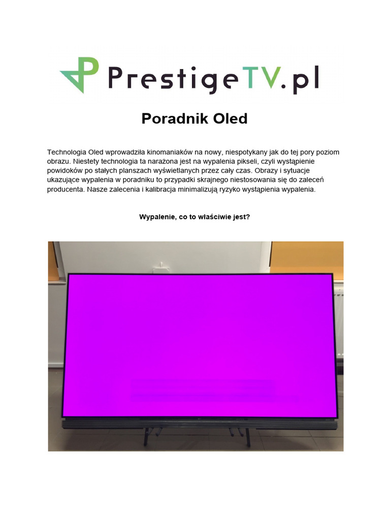 PrestigeTV Poradnik Oled | PDF