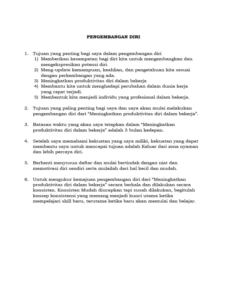 Tugas Soft Skill | PDF | Karier & Perkembangan