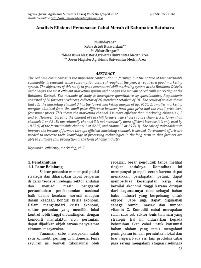 Admin, 4JURNAL PENELITIAN CABAI MERAH | PDF