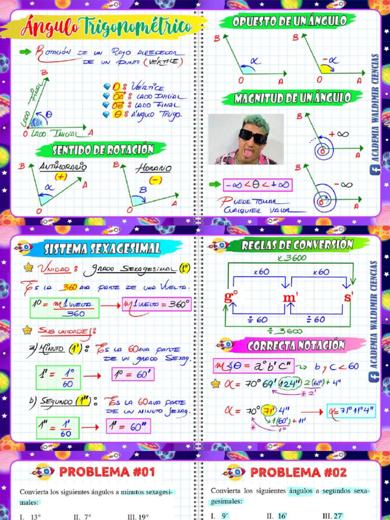 Ángulo Trigonométrico | PDF