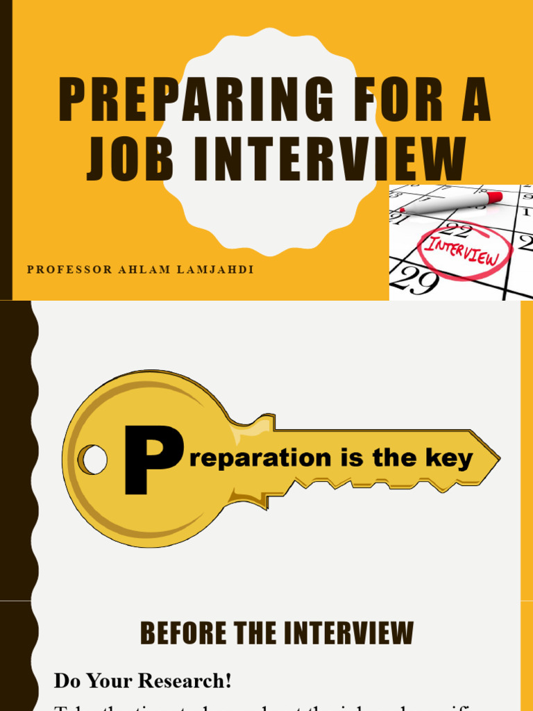 Job Interview Preparation Guide | PDF | Clothing | Job Interview