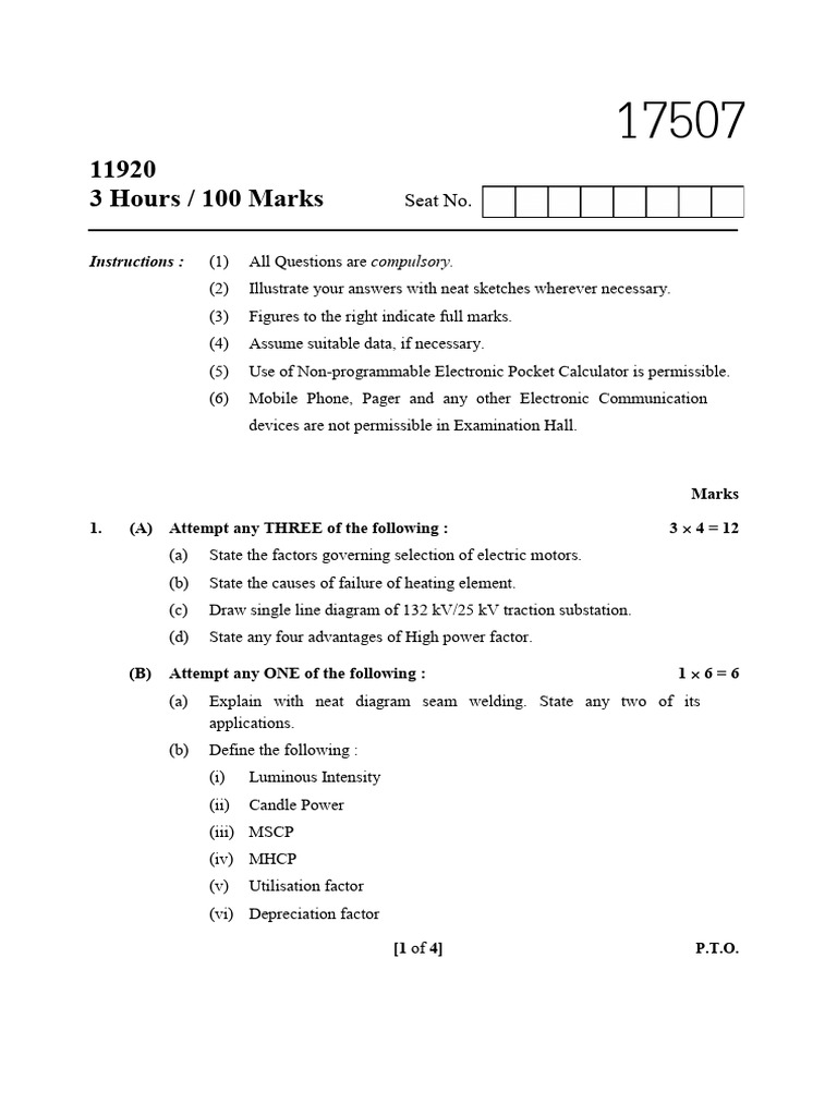17507-2019-Winter-Question-Paper (Msbte Study Resources) | PDF ...