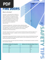 NFPA 80 Fire Doors | PDF | Safety | Prevention