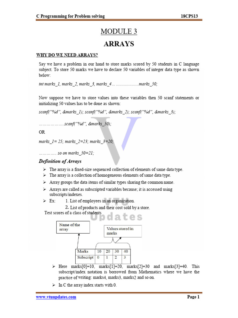 Module 3 | PDF | Integer (Computer Science) | Data Type