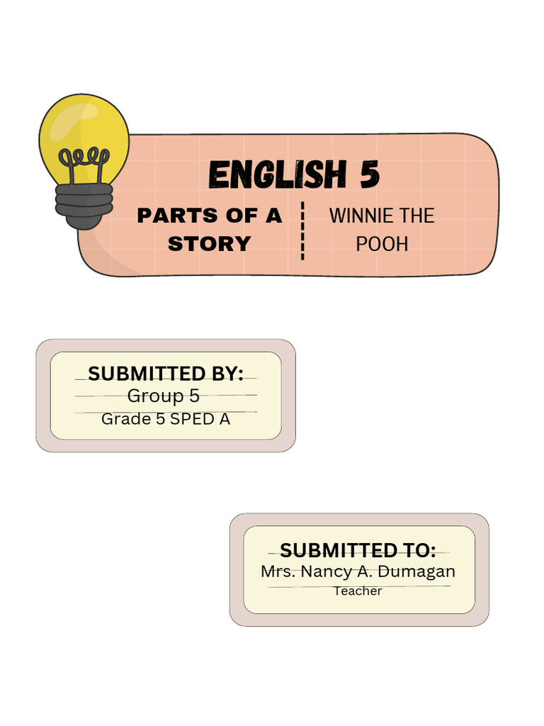 ENGLISH 5 Performance Task | PDF | Winnie The Pooh