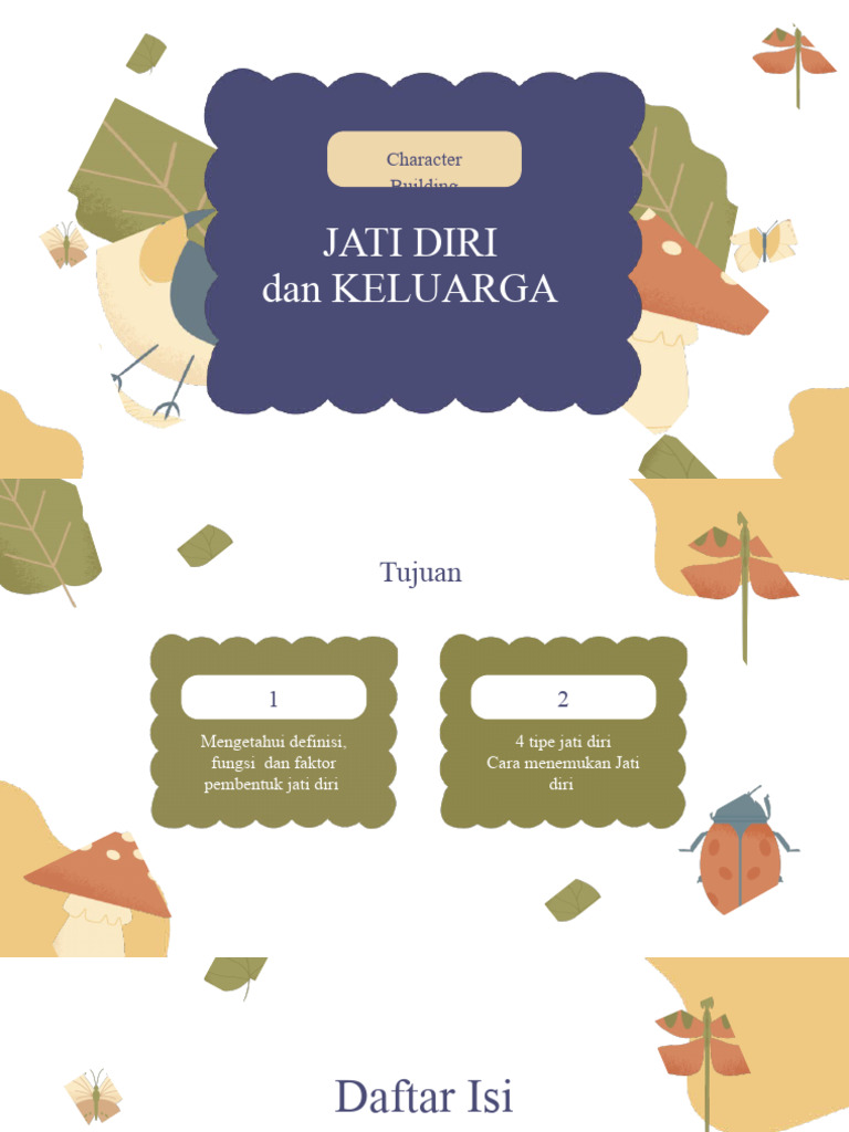 Character Building Mengenal Jati Diri Dan Keluarga | PDF