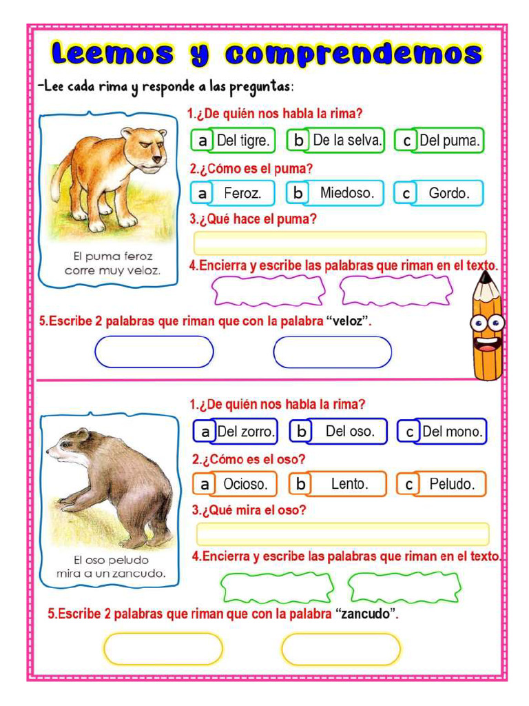 13. FICHA RIMA 2 | PDF