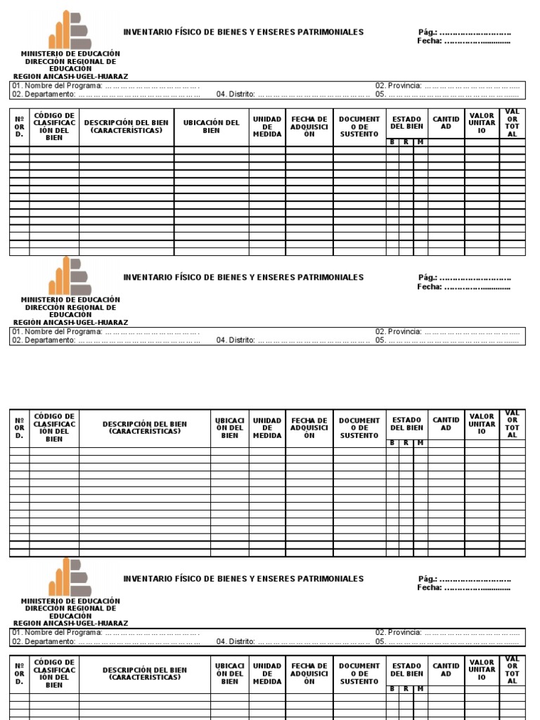FORMATO INVENTARIO FISICO