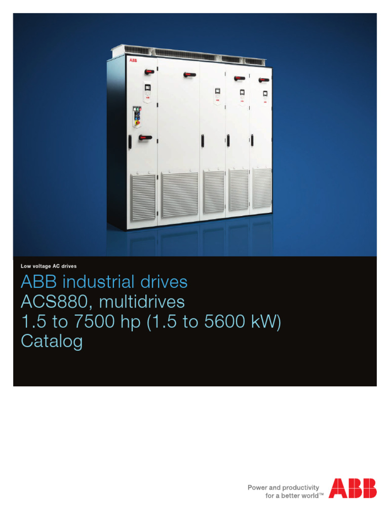 Drives Acs880 Industrial Drives Catalog 03 23 15 48 | PDF | Automation | Power Inverter