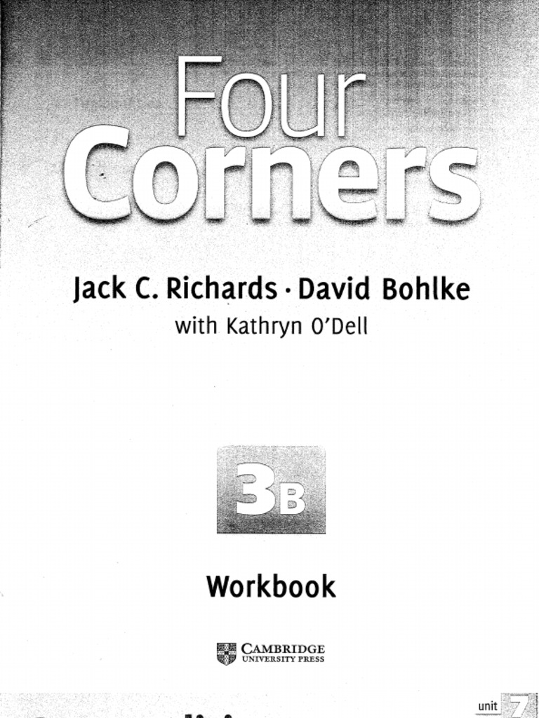 Unit 7-Four Corners Workbook 3B | PDF