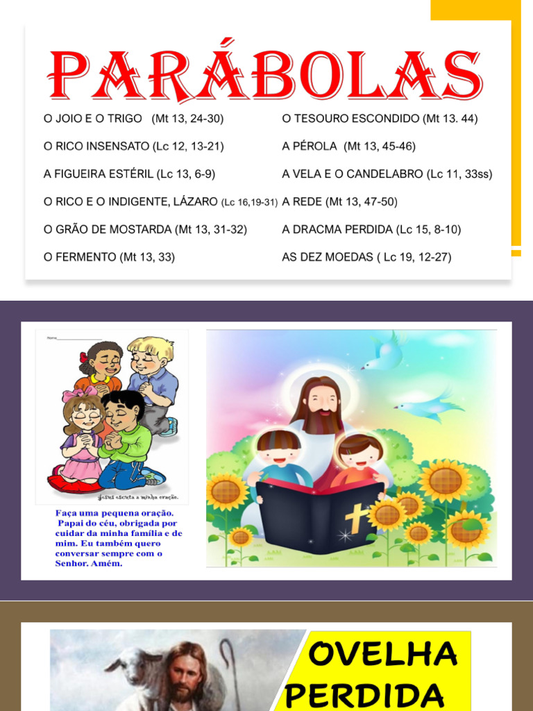 ENSINANDO COM PARÁBOLAS-1 | PDF