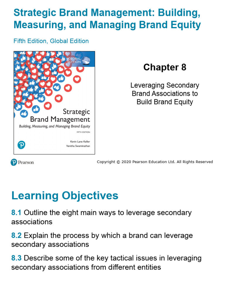Keller - SBM5e - Accessible - CH08 (Autosaved) | PDF | Brand | License