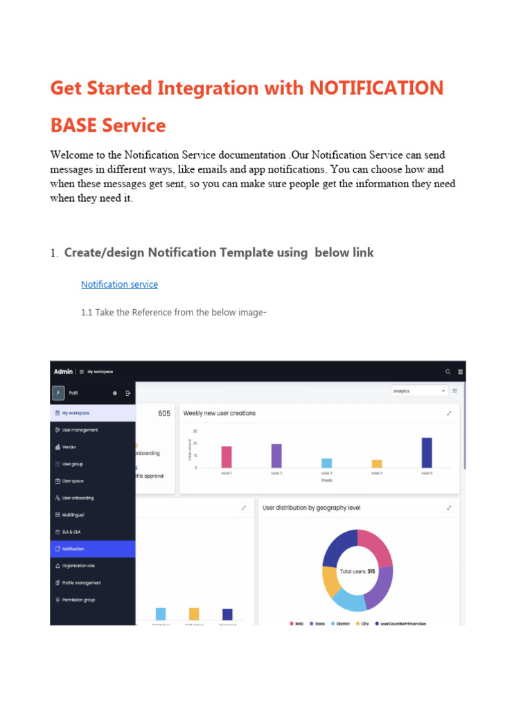 Get Started Integration With NOTIFICATION BASE Service: Create/design Notification Template ...