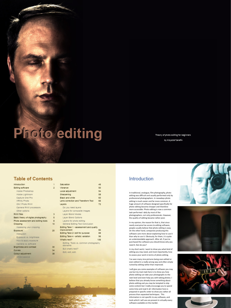 Krzysztof Serafin - Photo Editing - Theory of Photo Editing (2020 ...