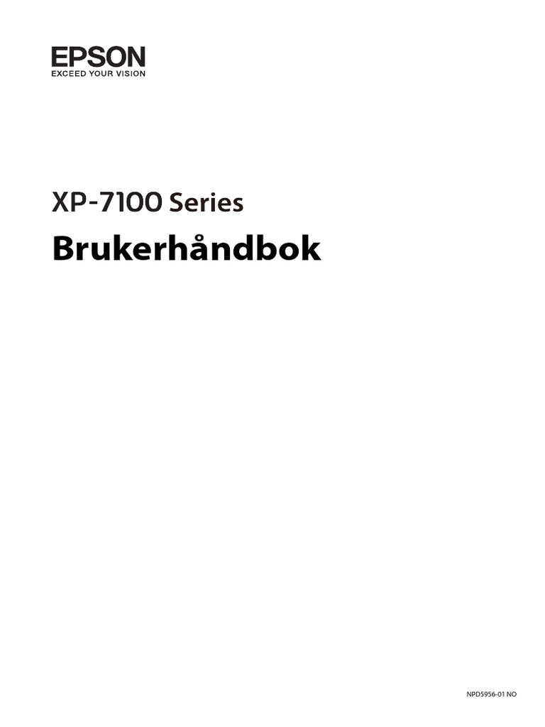 Epson 7100 Dokument | PDF