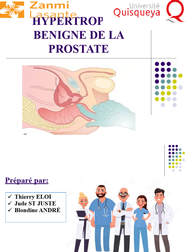 Hypertrophie Benigne de La Prostate 1 | PDF | Prostate | Spécialités médicales
