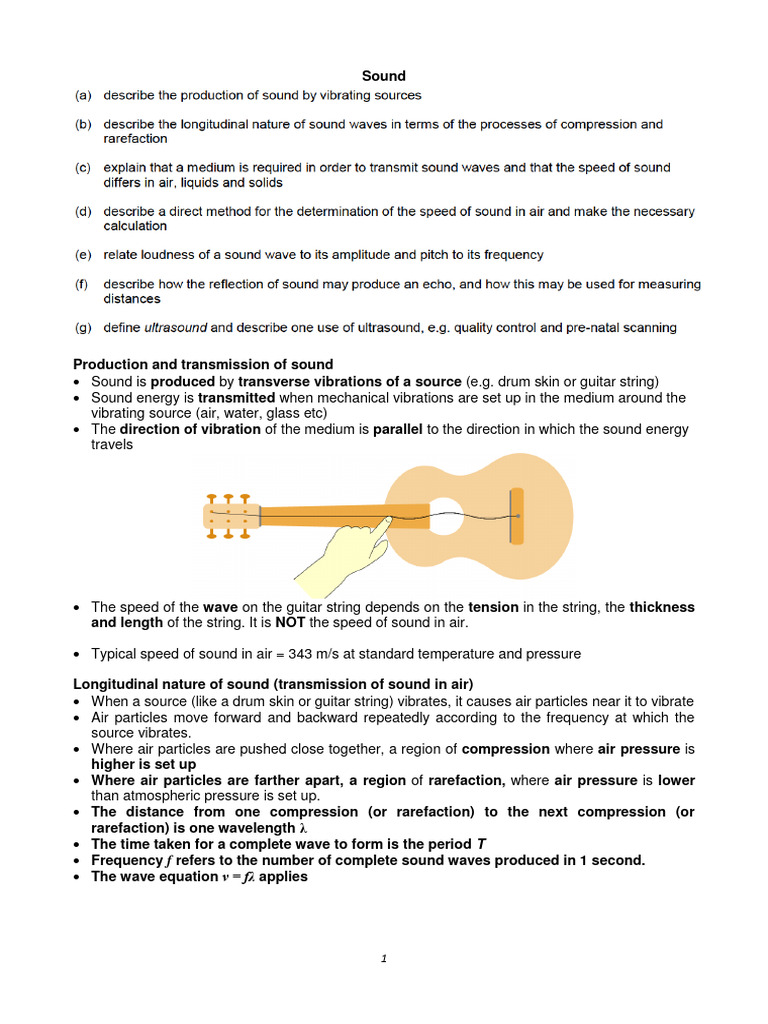 C15-Sound | PDF | Sound | Ultrasound