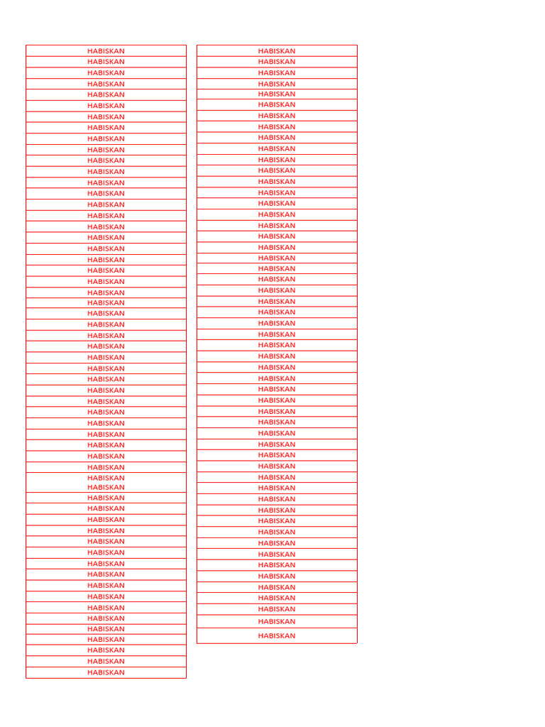 LABEL Habiskan Ajeng | PDF