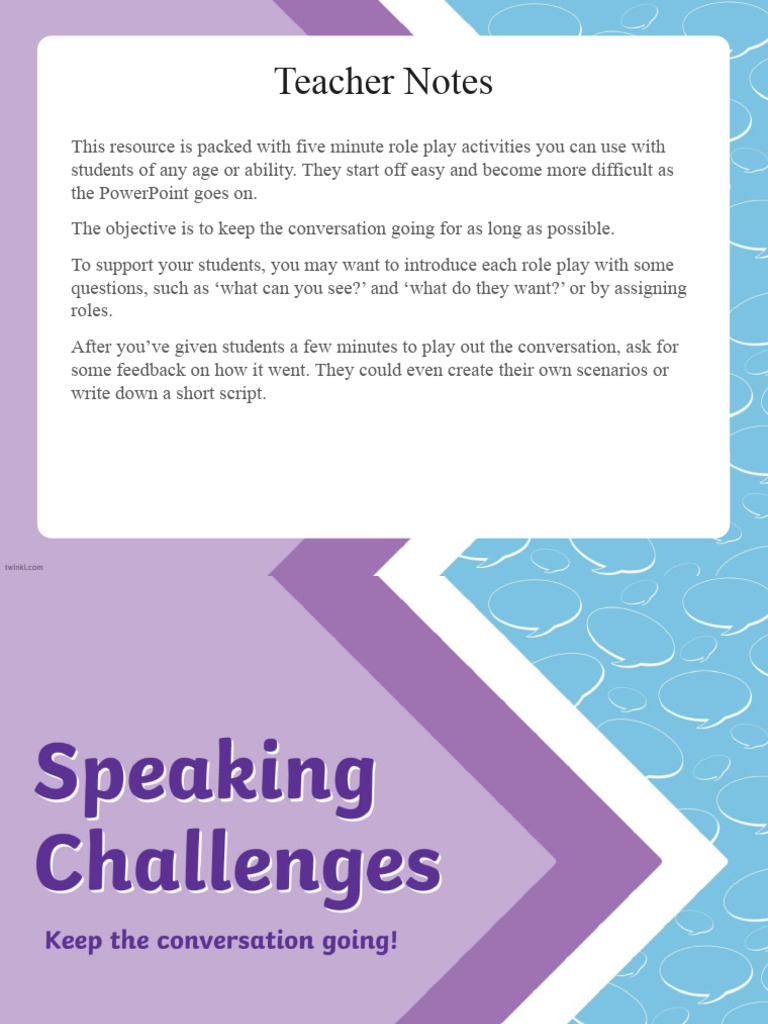Speaking Conversations 10+ Anglictina | PDF