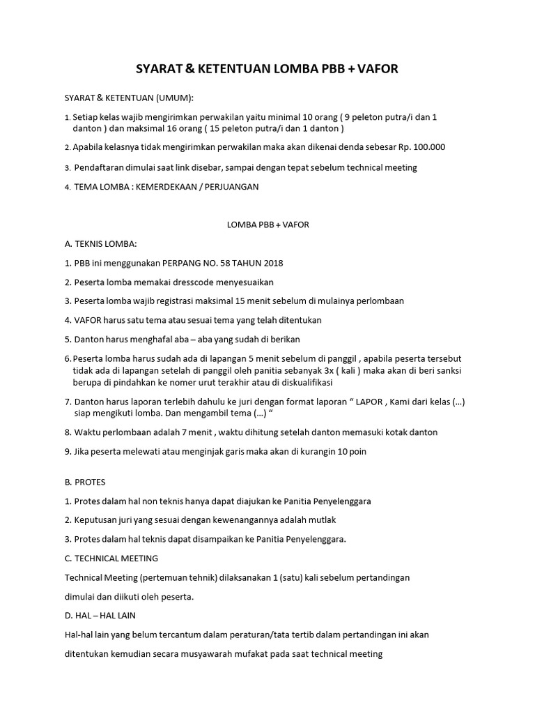 SK Lomba PBB 17 An | PDF | Olahraga & Rekreasi | Komputer