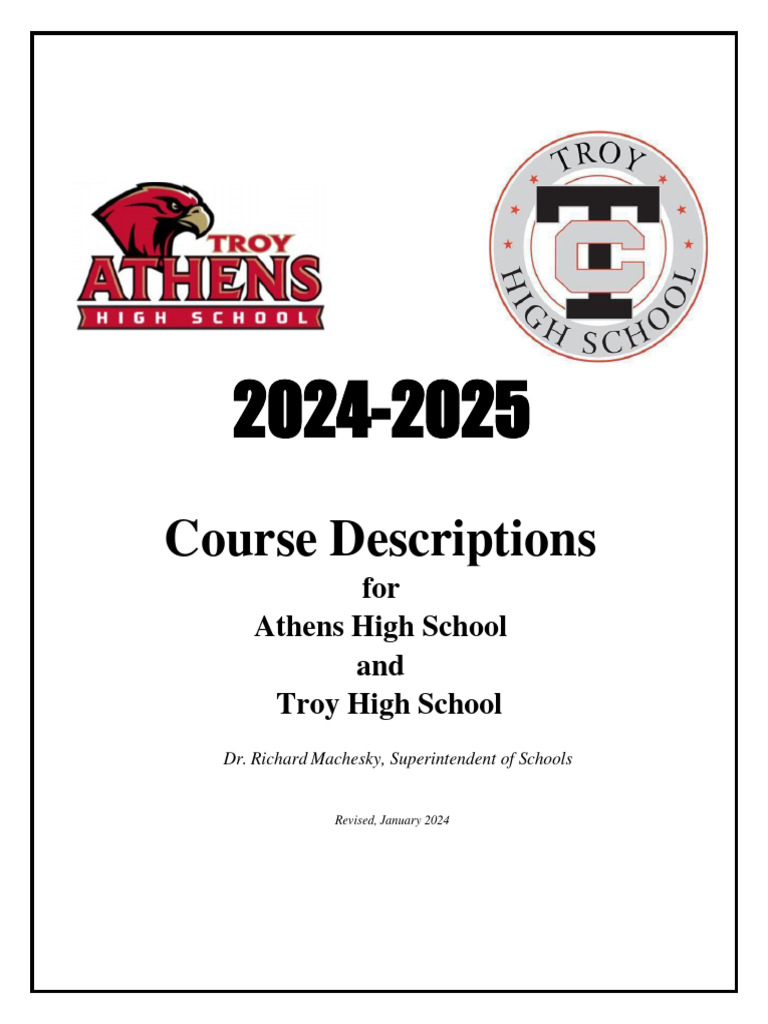 2024-2025 High School Course Guide | PDF | World Wide Web | Internet & Web