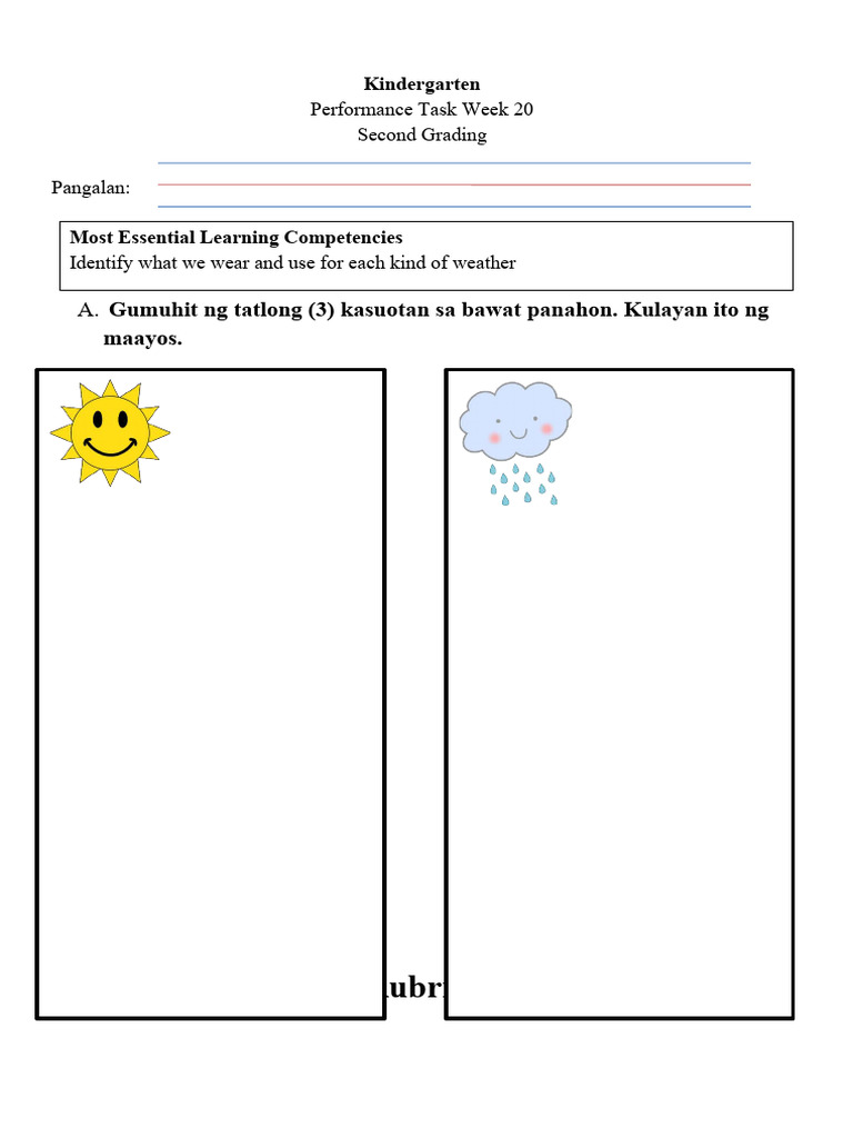 Performance Task - Week 20 | PDF