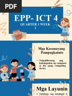 Epp 4 Aralin 1 - Ang Kahalagahan NG Computer at Iba Pang Computing ...