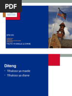 Maele Le Maelana A Basotho | PDF