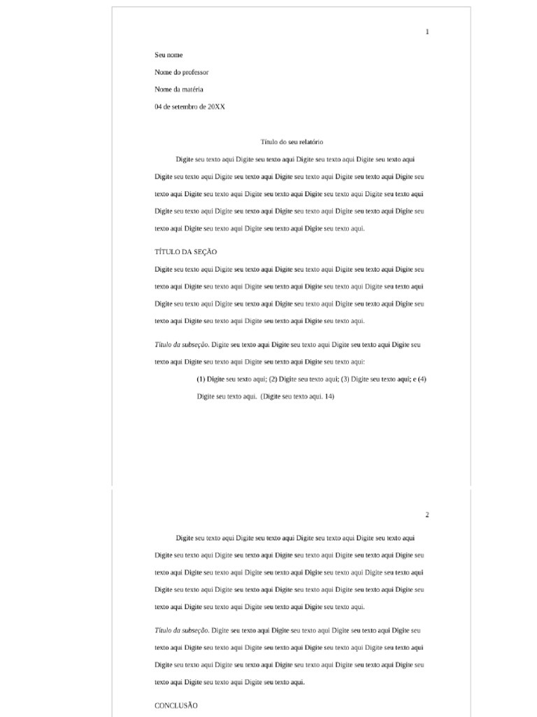 Relatório - Documentos Google | PDF