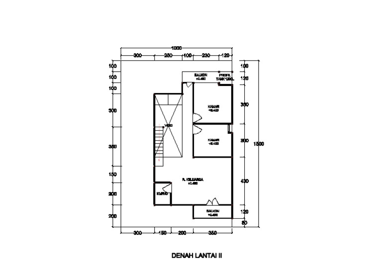 Denah Lantai Ii | PDF