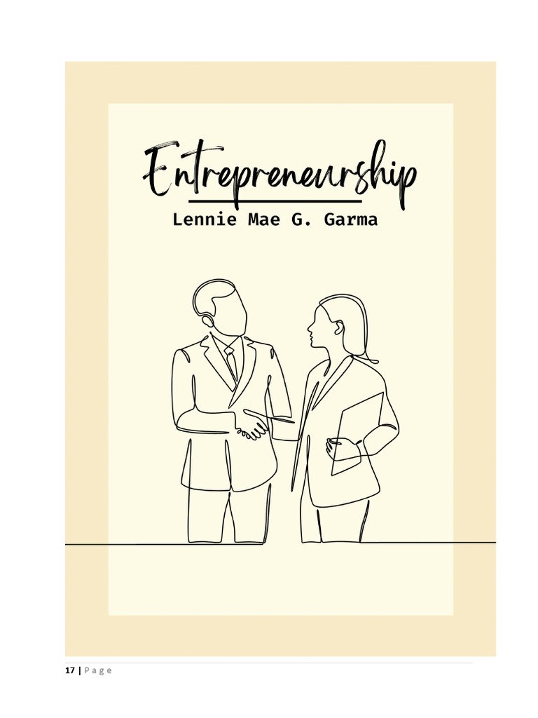 Lesson 3. Entrepreneurial Qualities and Self - Assessment | PDF ...