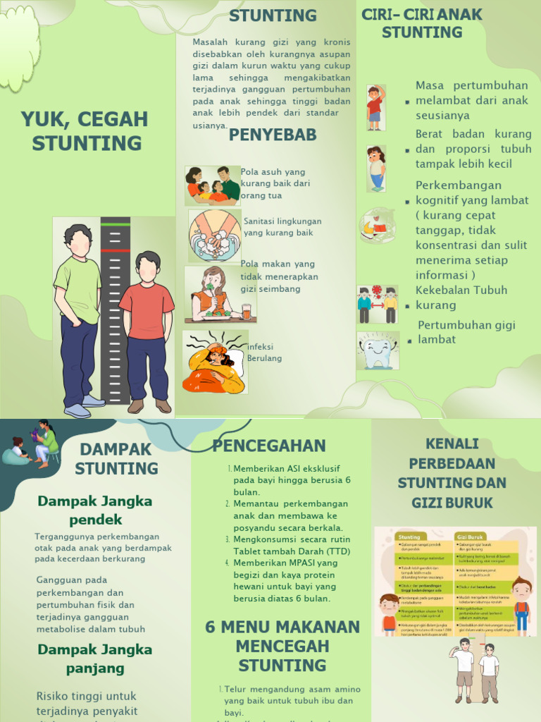 Leaflet Stunting 2 | PDF
