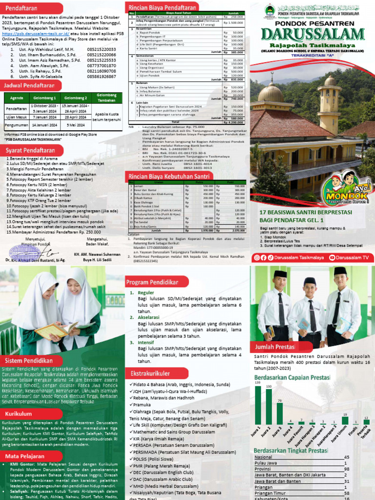 f318 Brosur PSB Darussalam T.A.-24 25 | PDF