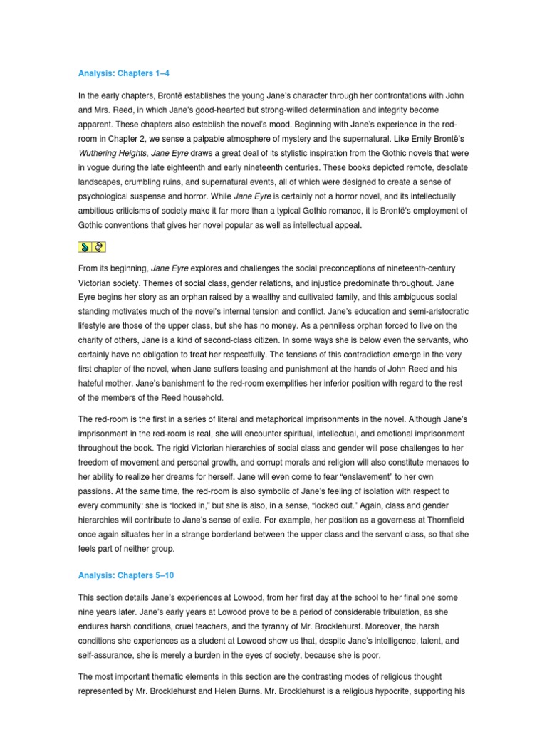 Analysis | PDF | Jane Eyre | Brontë Family