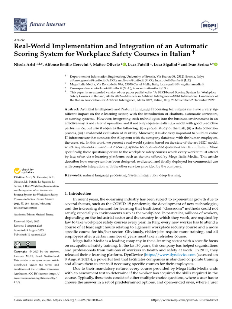 futureinternet-15-00268-v2 | PDF | Cognitive Science | Artificial Intelligence