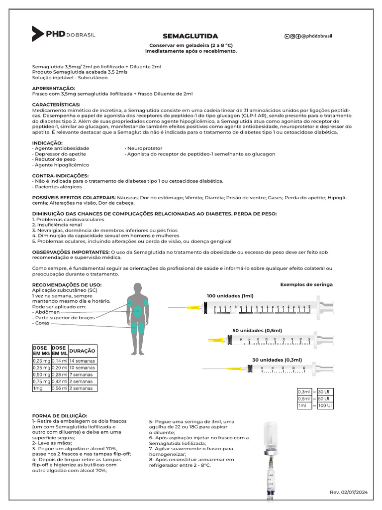 Online Bula Semaglutida Phddobrasil v11 | PDF | Diabetes ...