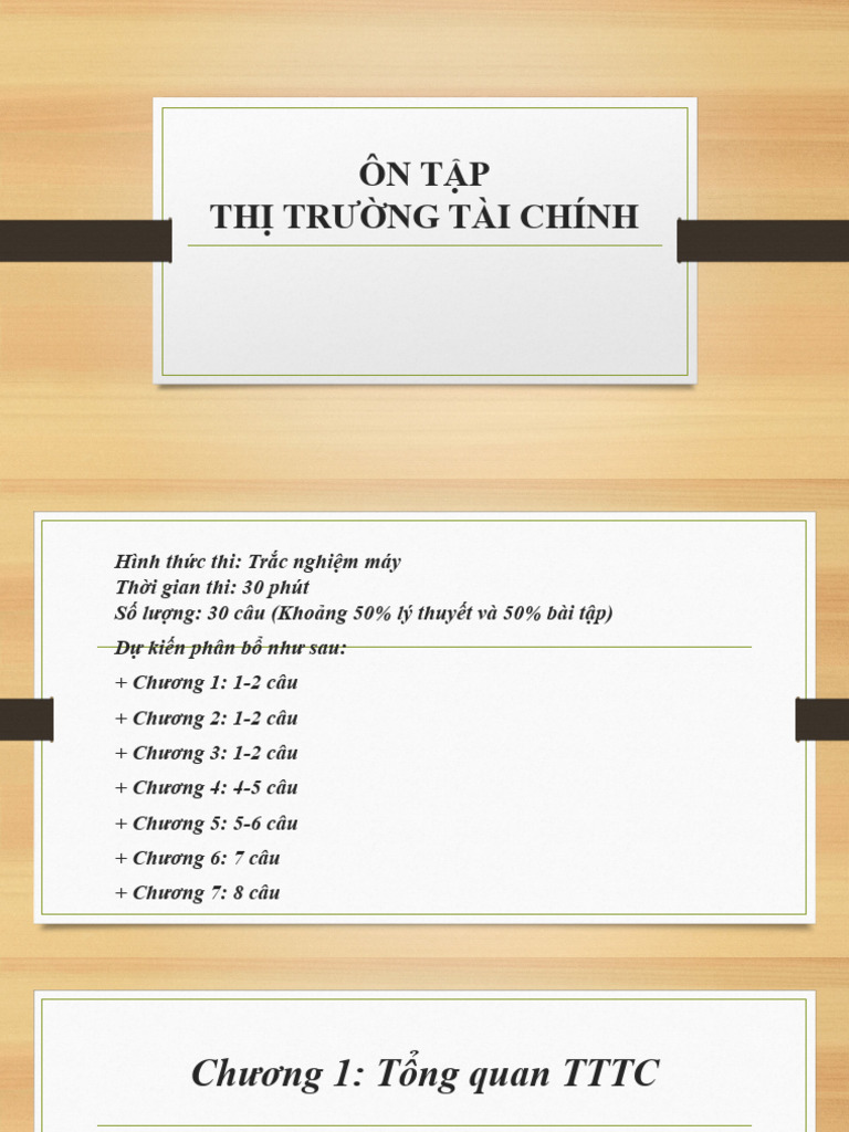 Ôn Tập TTTC | PDF