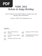A.R.E.L Structure in Debate Arguments | PDF | Argument | Reason